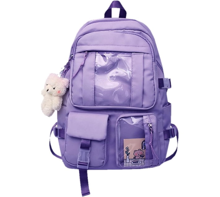 TGT- Multi-Pocket Adjustable Straps Backpack School Bag Cute For Kids 6 ...