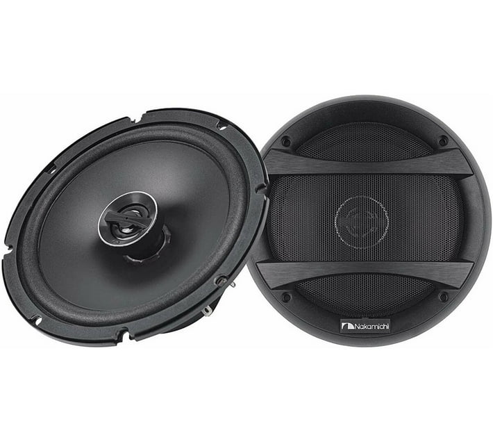 Nakamichi NSE-1628 250 Watts 6.5 inch Speakers Coaxial Rear Deck Mounted Round Car Speaker (250 ...