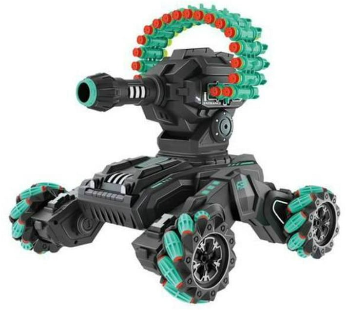 FAS Remote Control Dart Firing Toy Stunt Car - Turquoise (Blue) | Makro