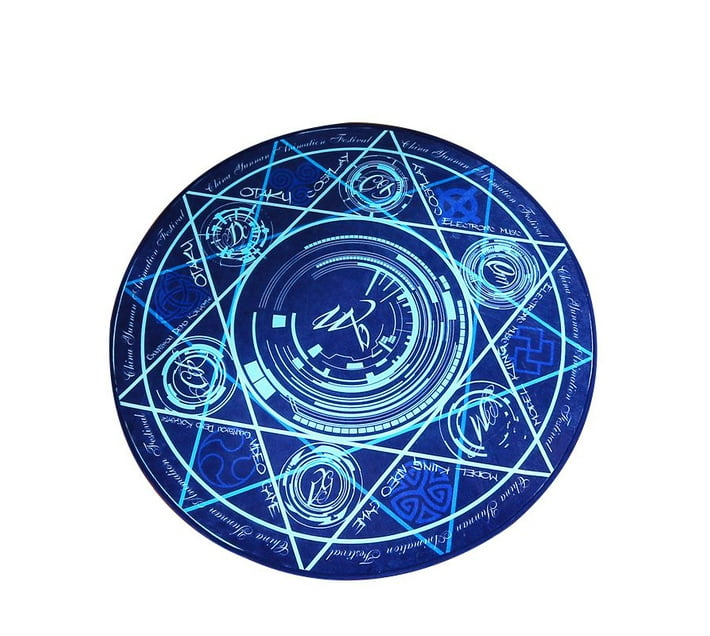 Someone’s in a Makro Decor Home Rug Mat Mandala Carpet Doormat Antislip ...