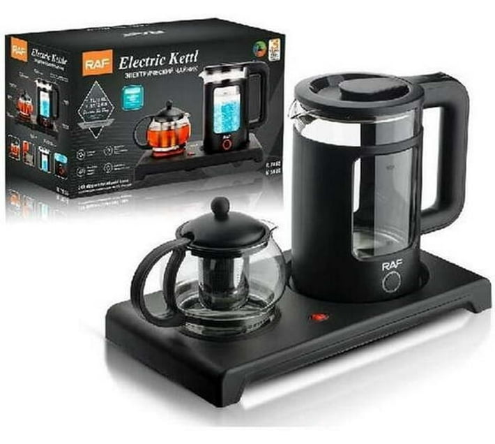 RAF R-7855 Multi Cooker Electric Kettle (2 L, Black) | Makro