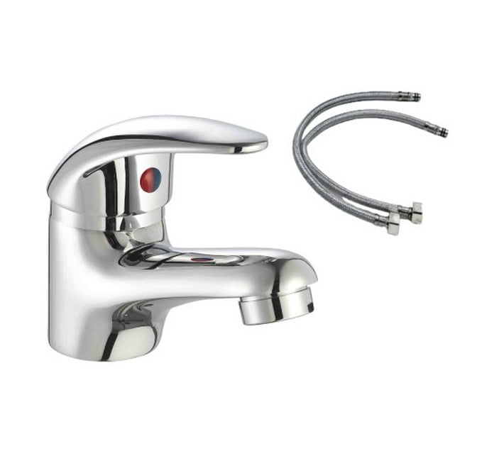 Someone’s in a Makro Verano Single Lever Basin Mixer - Silver - BAS 035 ...