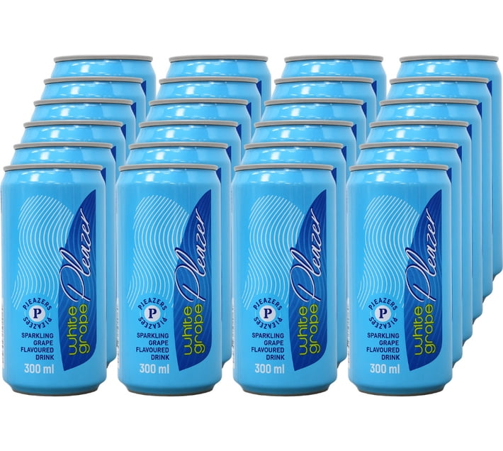 Buy Pleazer Sparkling White Grape Drink Sparkling White Grape Drink (24 ...