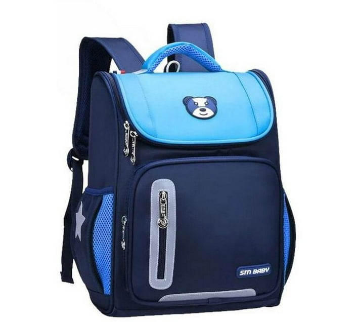 Durable & Waterproof Junior Schoolbag/Backpack for Kids - Light Blue ...