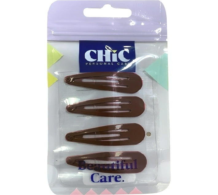 Chic Sleepies/Clip/Brown/4pk Hair Clip | Makro
