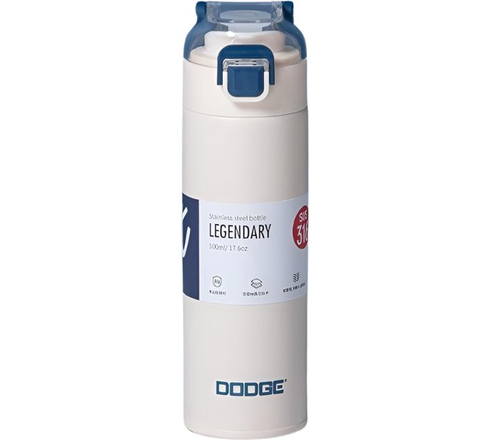 Dodge Hydra Vacuum Cup 700 ml Flask (Pack of 1, White) | Makro