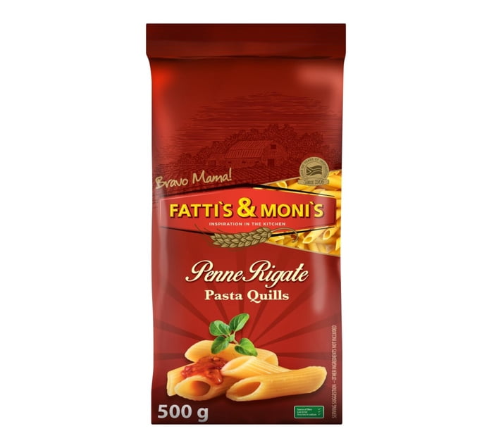 Fatti's & Moni's Pasta Quills (20 x 500g) | Makro