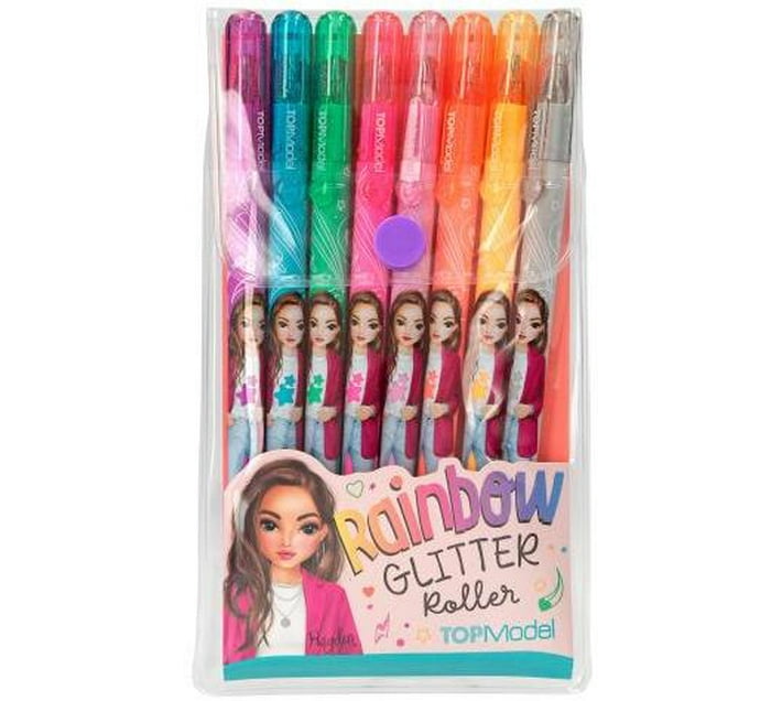 Top Model Gel Pens Round Shaped Colour Pencil (Set of 1, Multicolour ...