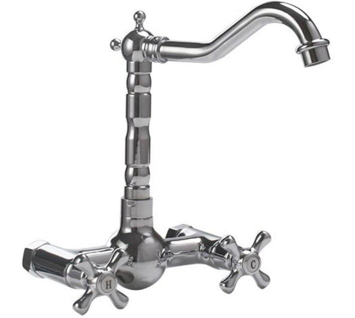 Trendy Taps CTT014 Wall Mounted Basin Mixer Faucet () | Makro
