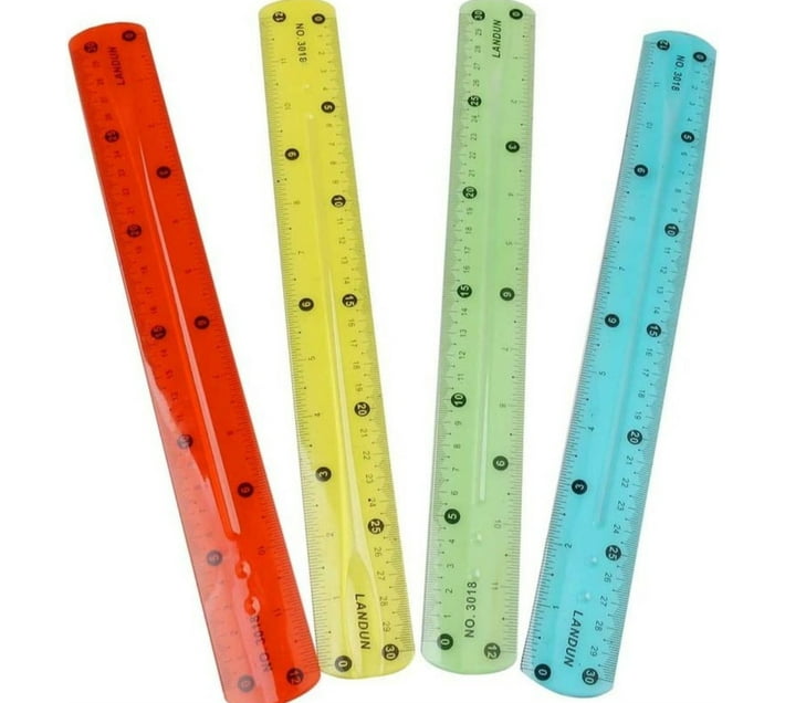 30cm rulers Ruler Ruler (Multicolour) | Makro