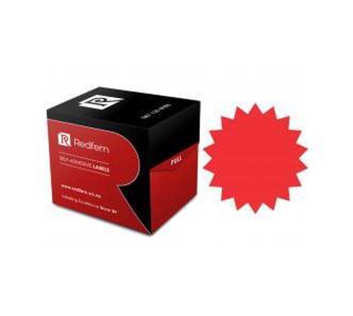 Someone’s in a Makro Redfern Self-Adhesive Notorial Seals 40mm Red Mood