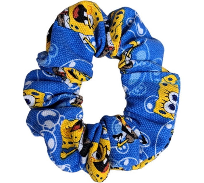 Oh Shop Spongebob Scrunchie Hair Band (Blue) | Makro