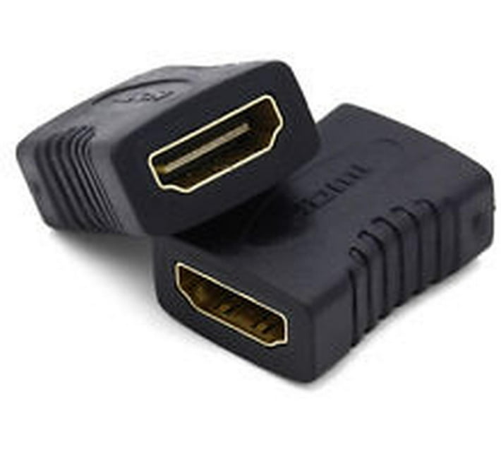 Unique HDMI To HDMI 0.01 m HDMI-F2F (Compatible with Computer, Black ...