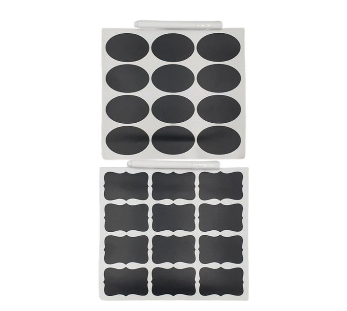 Someone’s in a Makro 48 Sticker Chalk Board Labels with Pen/Chalkboard ...