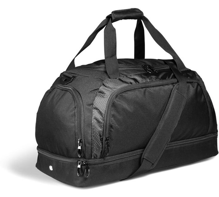 Houston Double-Decker Gym Duffel Bag 15 l (Black) | Makro