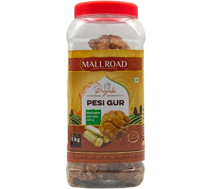 Mall Road Punjabi Pesi Gur Jaggery Palm Sugar (1 kg) | Makro