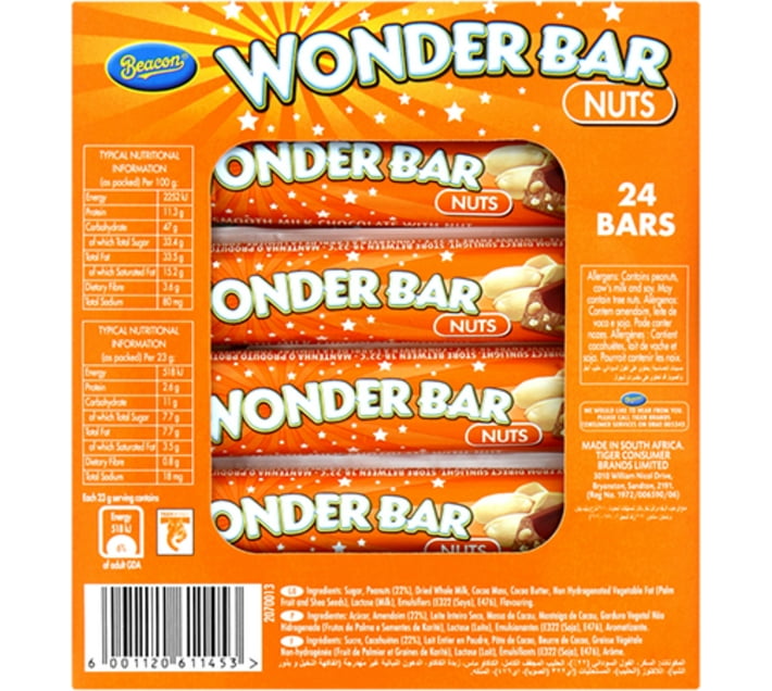 Buy Beacon Wonder Nut Milk Chocolate Bars (24 x 23 g) in Bulk | Makro ...
