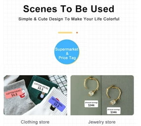 marklife Mini Handheld Portable Thermal Bluetooth Printer Barcode Label ...