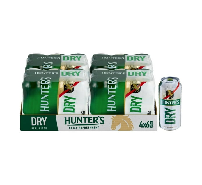 Buy Hunters Dry Twister Can (24 x 440 ml) in Bulk | Makro Business