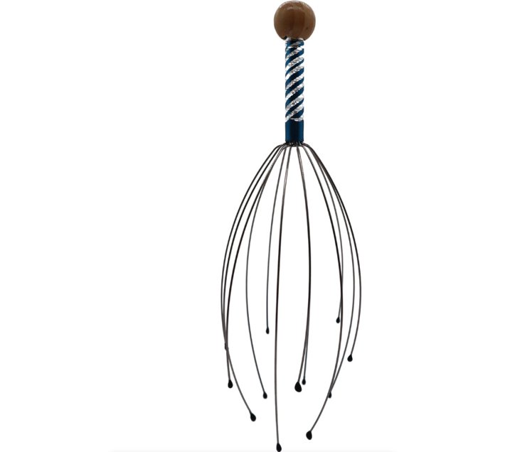 oem Aluminum 10 Leg Head and Scalp Massager - Blue Compression Massager ...