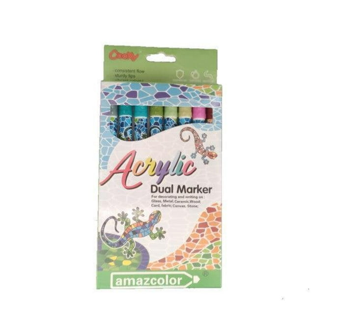 Someone’s in a Makro Acrylic Dual Markers 8pc - greens Mood