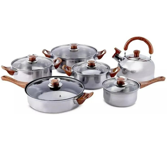 Perfect Dealz CCK-0 Pot with Lid 25 L capacity (Stainless Steel ...