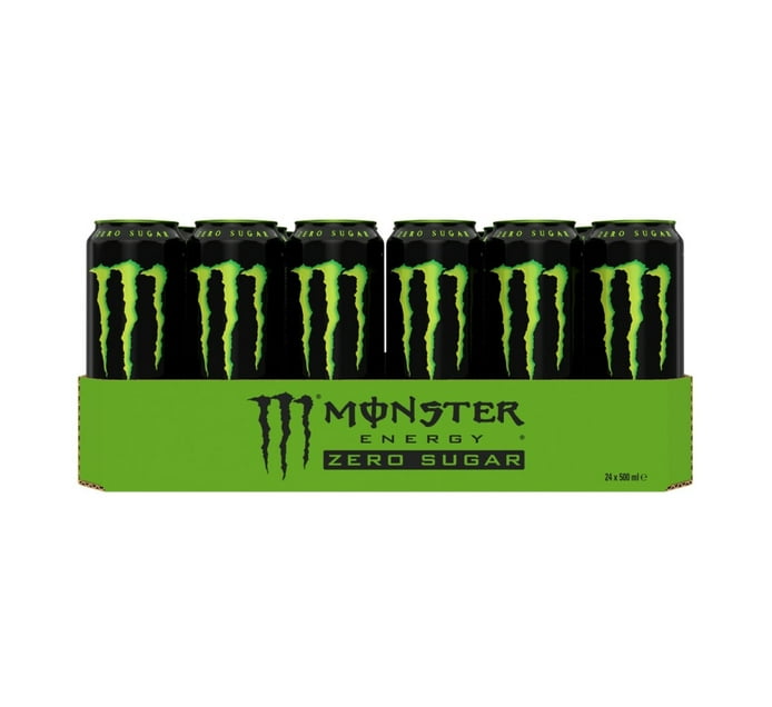 Buy Monster Energy Drink Zero Sugar (24 x 500ml) in Bulk | Makro Business