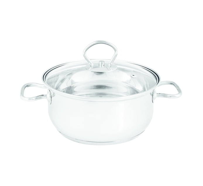 Someone’s in a Makro Prestige 24 cm Stainless Steel Casserole with Lid Mood
