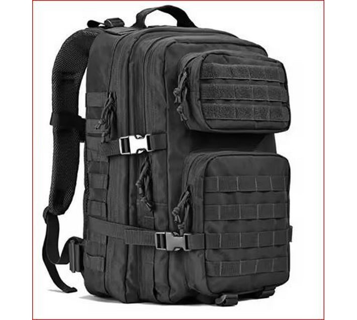 GENERIC Tactical Bag 56 l Backpack (Black) | Makro