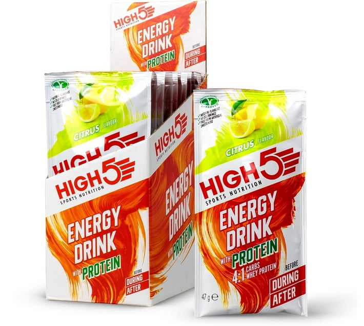 High5 Nutrition High 5 Energy Drink With Protein (12 Pack) Citrus ...