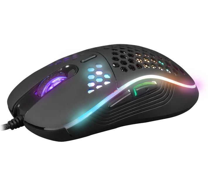 Goods For All ZEUS M4 RGB Optical Gaming Mouse Wireless Gaming Mouse (2 ...