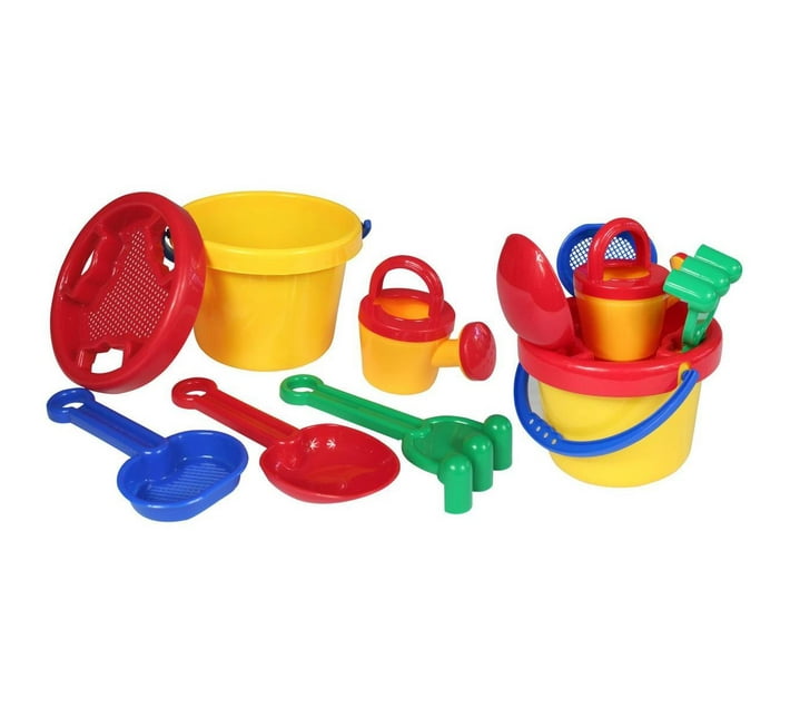 Someone’s in a Makro Beach and Garden Bucket and Tools Playset (6 Piece ...