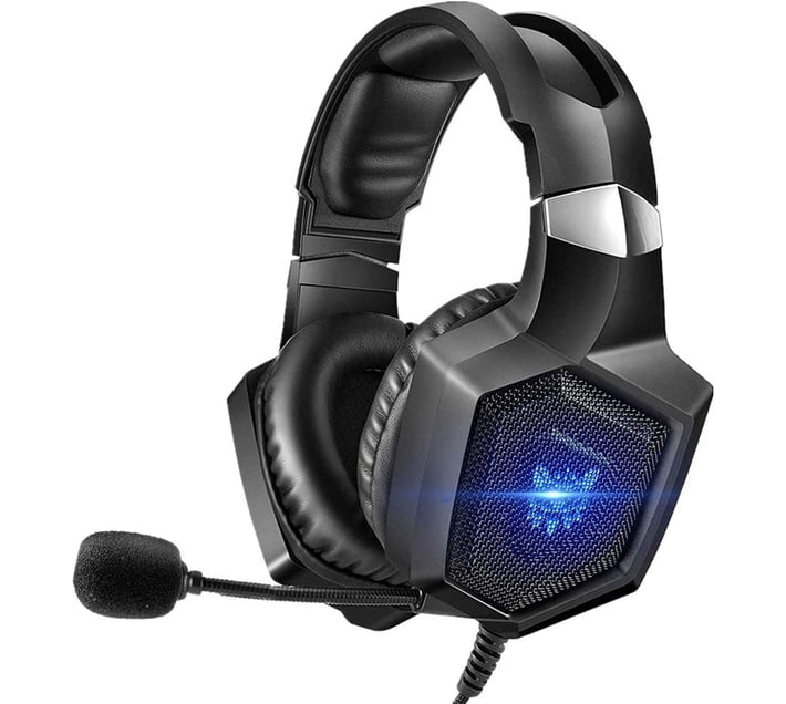 Onikuma Gaming Headphones with Mic - K8 Wired Gaming Headset with Mic ...