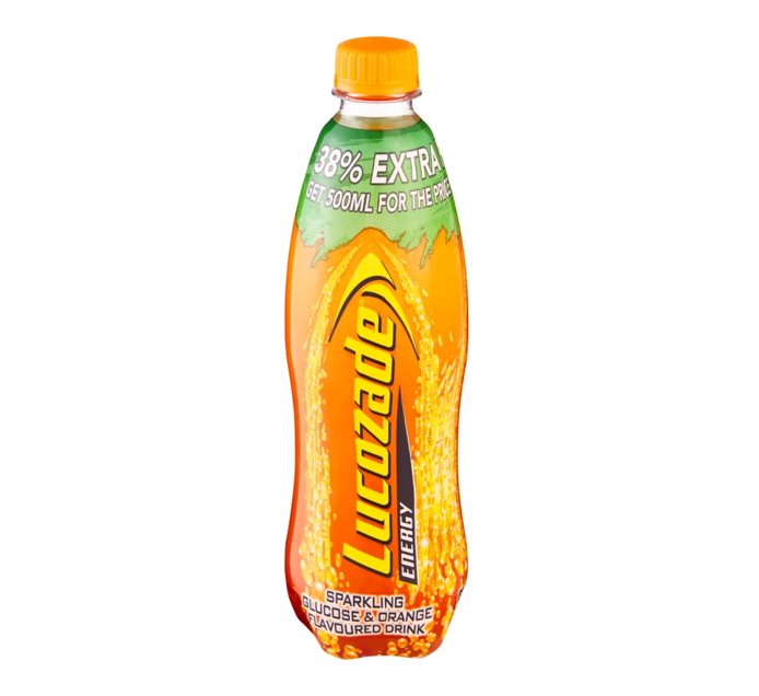 Lucozade LUCOZADE EXTRA FILL 500ML ORANGE (500ML) | Makro