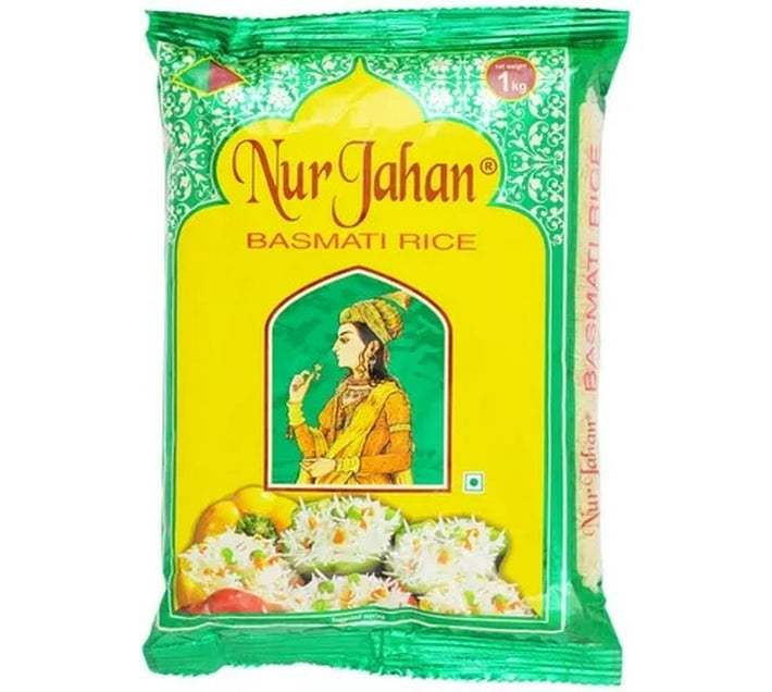 Nur Jahan Basmati Rice Long Grain Rice (Long Grain, Raw) (1 kg) | Makro