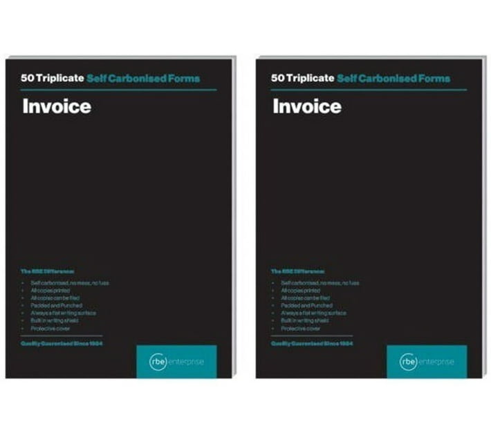 RBE T1F0010 Invoice Triplicate Pads A5 2's | Makro