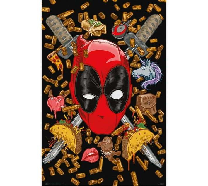 Someone’s in a Makro Marvel - Deadpool - Bullets - 61 x 91.5cm Maxi ...