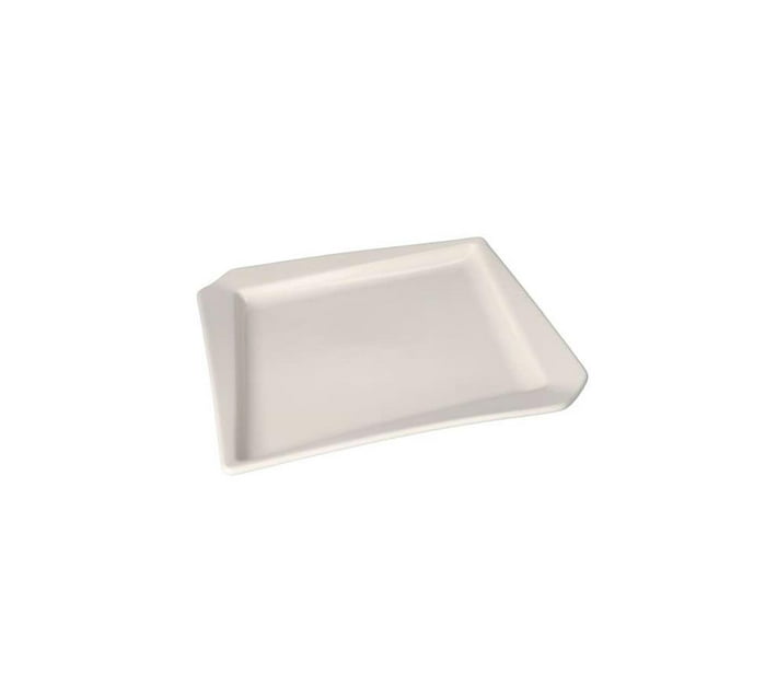 Someone’s in a Makro White Square Ceramic Dessert Side Plate 203Cm 8 ...