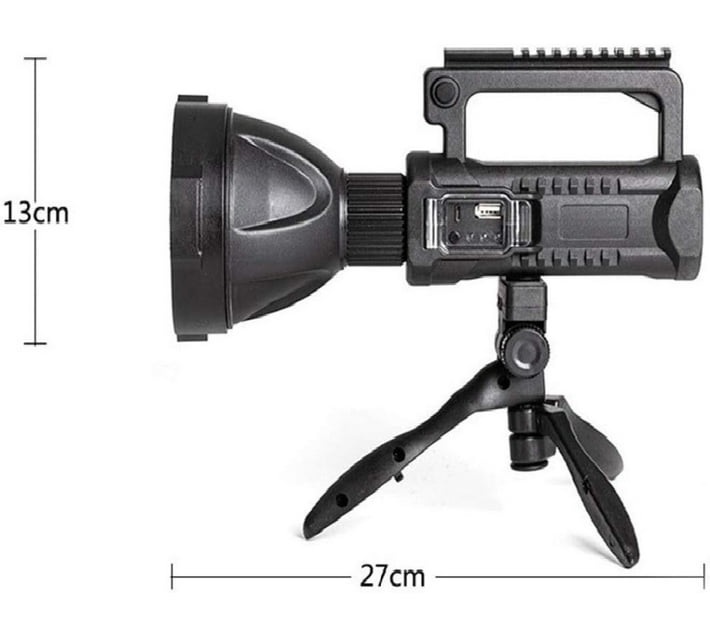 Generic W590 Multifunctional Rechargeable Search Light 6 hr Lantern ...