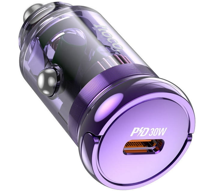 Hoco. Fast Type C Car Charger Adapter 30w Supports for PD30W-Hoco-Z53 ...