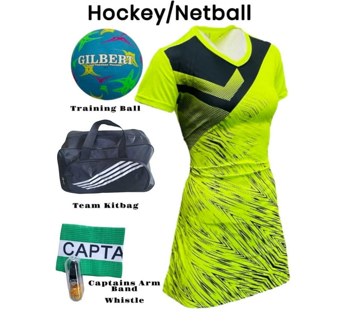 Tradesia Netball Team Kit (10-Player Package) - Tops/Skirts/ - Practice ...