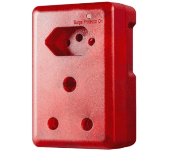 Safy SF-A001 Three Pin Plug (Red) | Makro