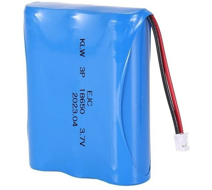 EJC 18650 Li-Ion Rechargeable Triple Wired Pack (3 Cells Pack ...