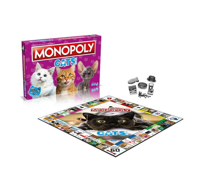 Someone’s in a Makro Monopoly Cats Boardgame Mood