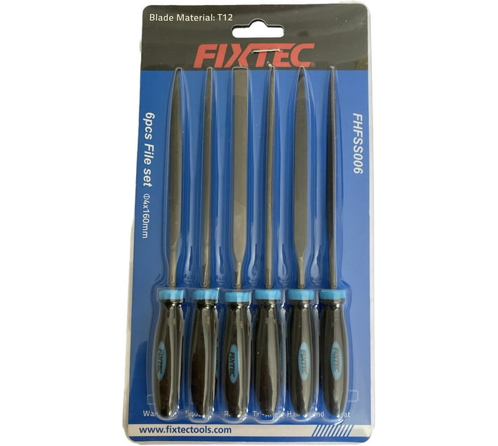 Fixtec 6 Piece 4x160mm Mini File Set Hand Plane (16 cm) | Makro