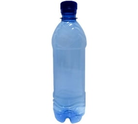 KD23 30x Plastic Wave Shape Water Bottle BLUE (With Cap) 1500 ml Bottle ...