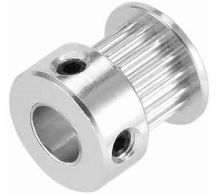 Doingis GT2 Timing pulley 16 Teeth Alumium Bore 5mm 6mm belt (Pack of 1 ...