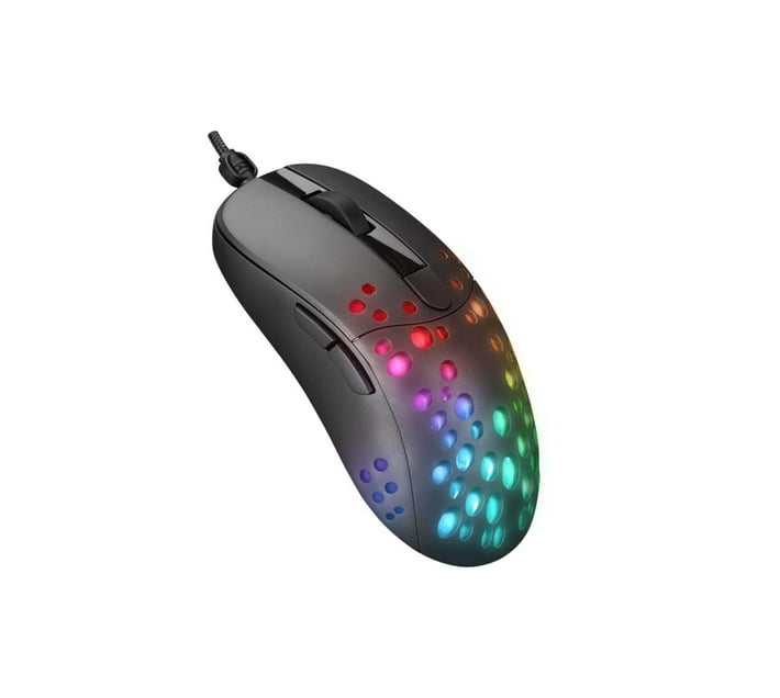 Someone’s in a Makro RGB LED Black Programmable Gaming Mouse Mood