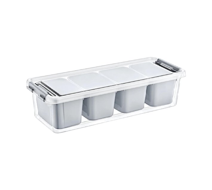 Someone’s in a Makro Container 3.5L 14X36.5X9Cm 4 Compartment Grand ...