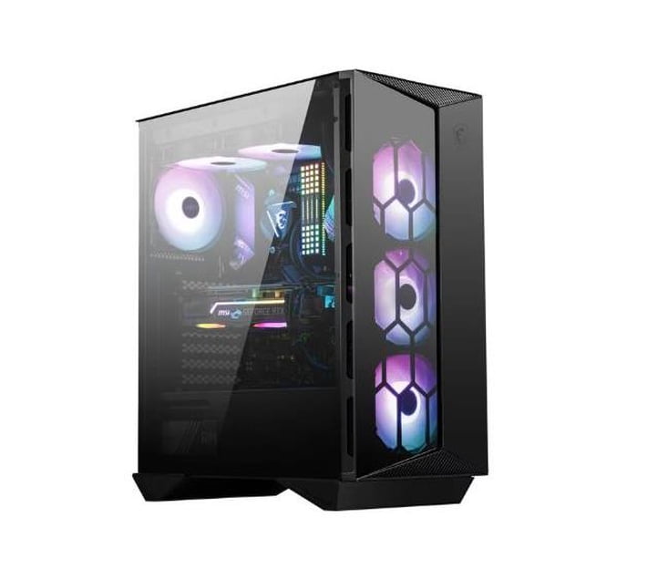 Someone’s in a Makro MSI MPG GUNGNIR 110R Mid Tower Gaming PC Case Mood